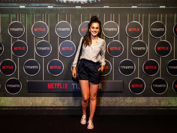 Taapsee Pannu Gauahar Khan Sujoy Ghosh Mandana Karimi Attend A Netflix ...