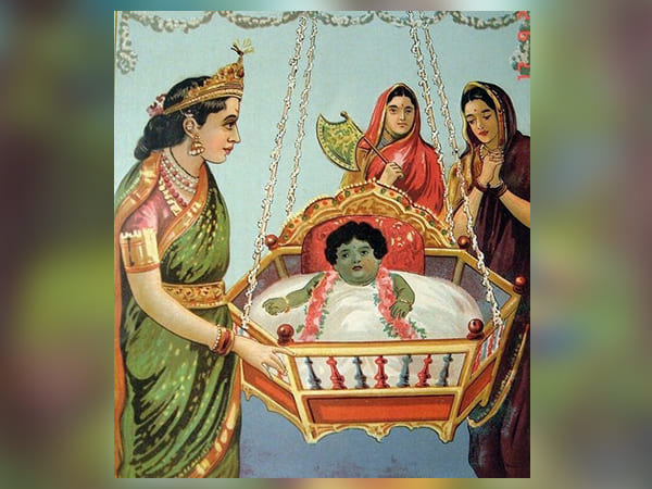 Cradle Krishna Tanjore Painting | canoeracing.org.uk