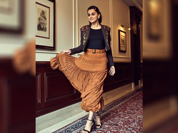 Best outfits Of Taapsee Pannu From Thappad Promotions - Boldsky.com