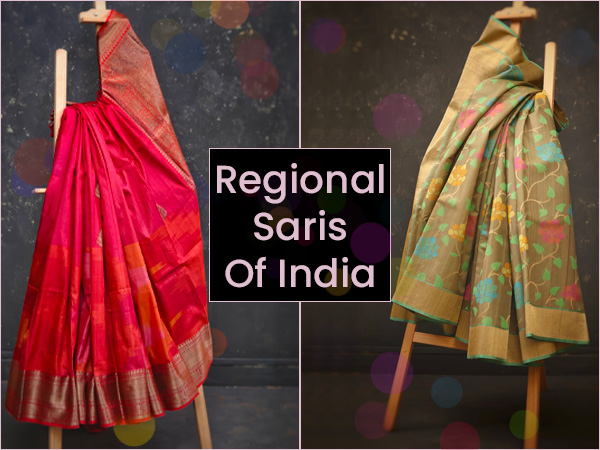 Types Of Regional Traditional Saris From India - Boldsky.com