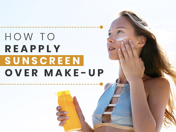 How To Reapply Sunscreen Without Destroying Your Make-up - Boldsky.com