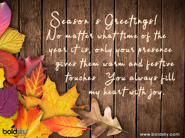 Season's Greetings: Heartwarming Greetings And WhatsApp Messages For ...