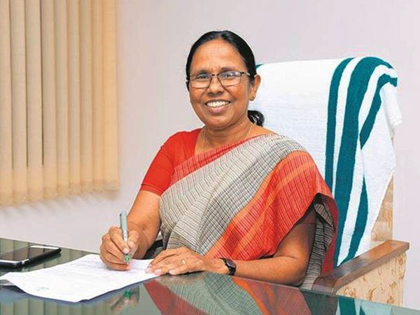 KK Shailaja: Vogue Features Kerala Health Minister On It's Cover Page ...
