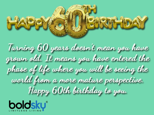 60th Birthday Wishes, Quotes And Messages To Share - Boldsky.com