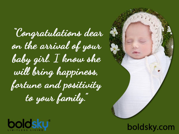 Congratulatory Messages And Wishes To Share On The Birth Of A Baby Girl ...
