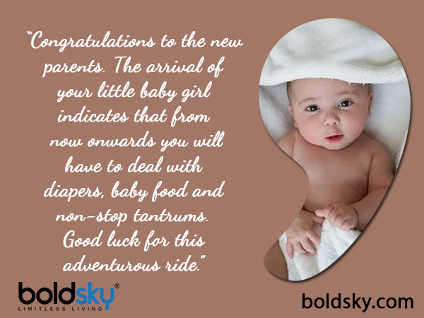Congratulatory Messages And Wishes To Share On The Birth Of A Baby Girl ...