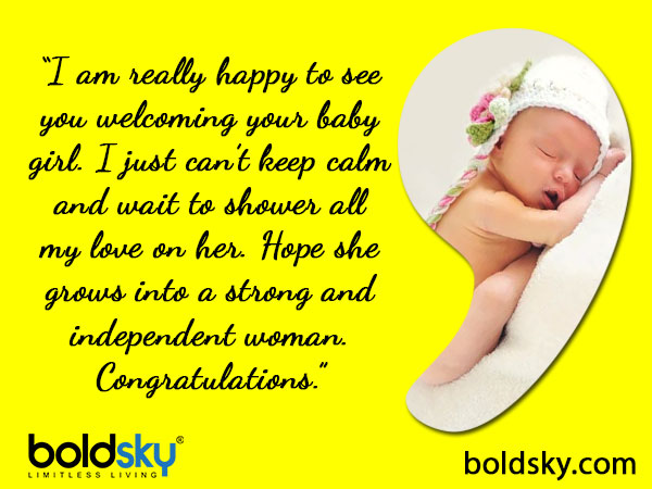 Congratulatory Messages And Wishes To Share On The Birth Of A Baby Girl ...