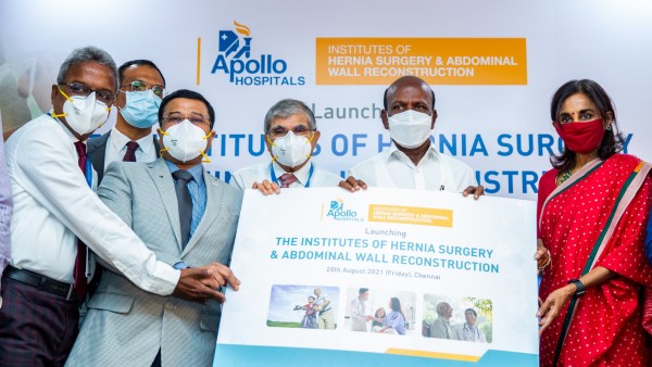 Apollo Hospital Launches Institute Of Hernia Surgery And Abdominal Wall ...