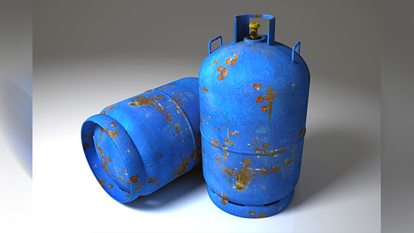 How To Check Your Gas Cylinder Level With A Wet Cloth Trick - Boldsky.com