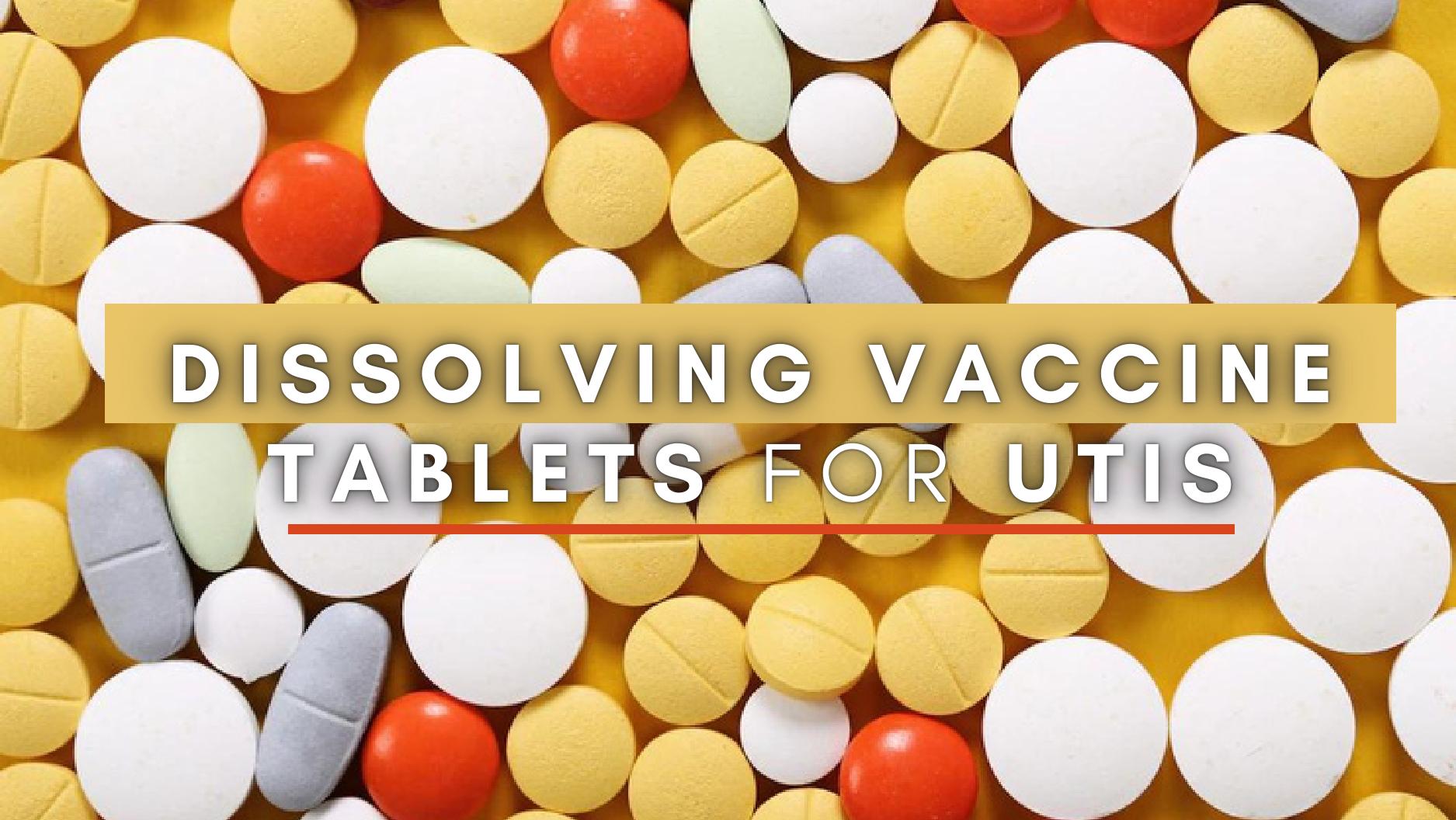 Dissolving Vaccine Tablets For Urinary Tract Infections - Boldsky.com