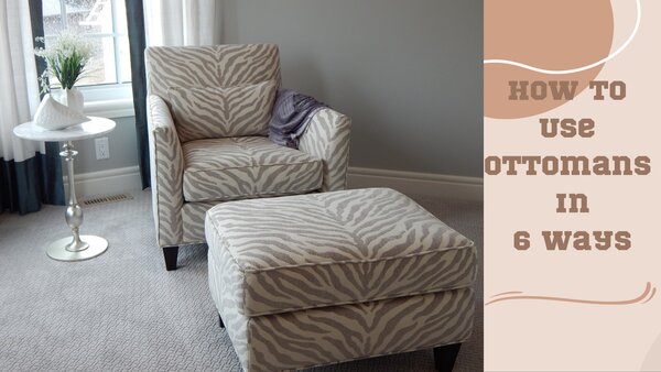 How To Use Ottomans In 6 Different Ways To Decorate Your Home - Boldsky.com