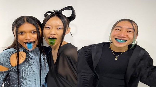 LFW 2023 Beauty Trends: Dyed Tongues And Coloured Teeth Are Trending ...