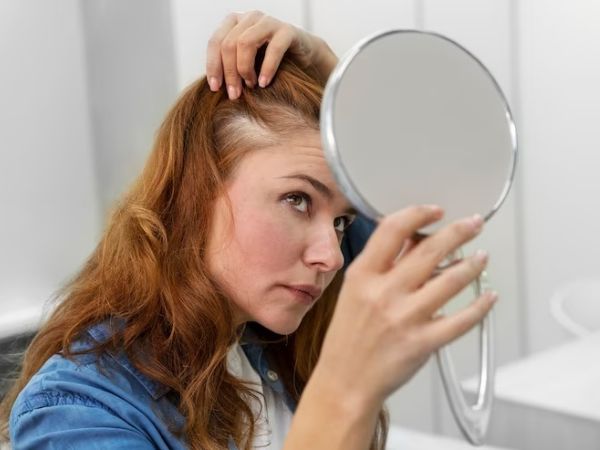 Haircare: How To Hide A Widening Hair Part - Boldsky.com