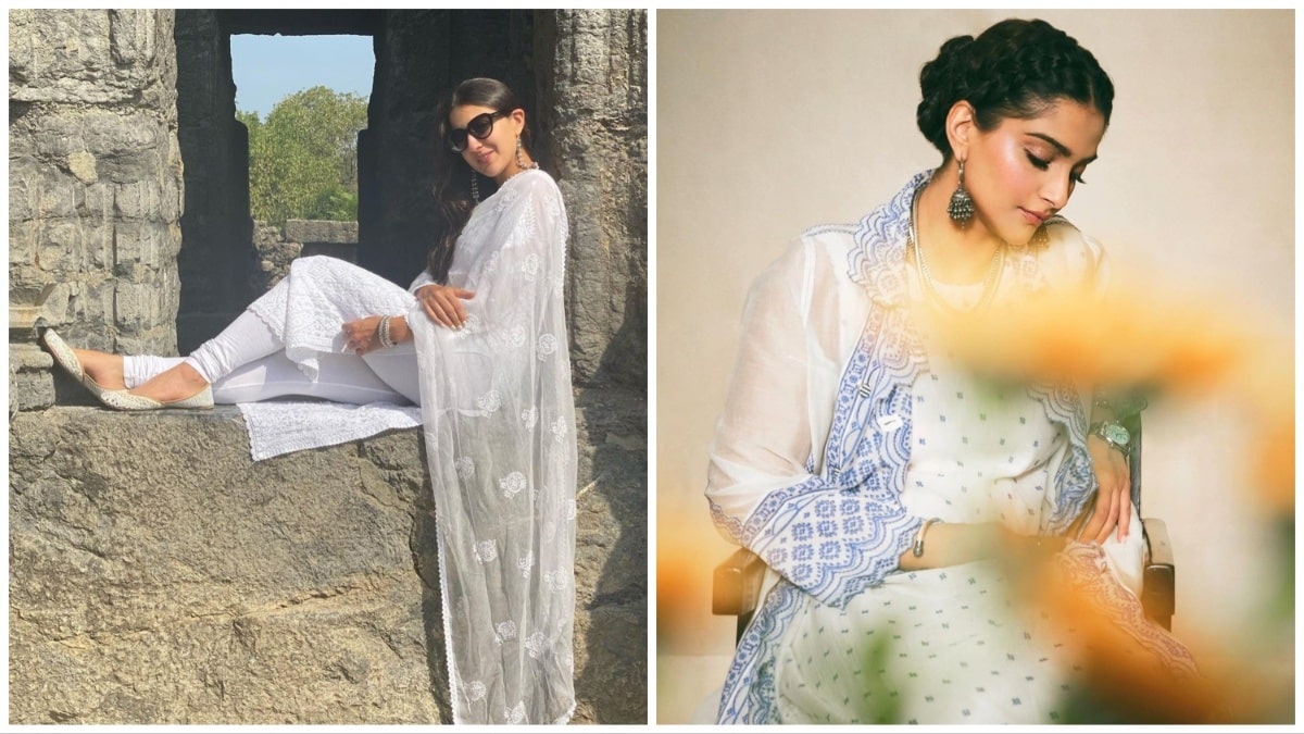 Sara Ali Khan To Sonam Kapoor, Your White Kurta Style Inspiration From ...