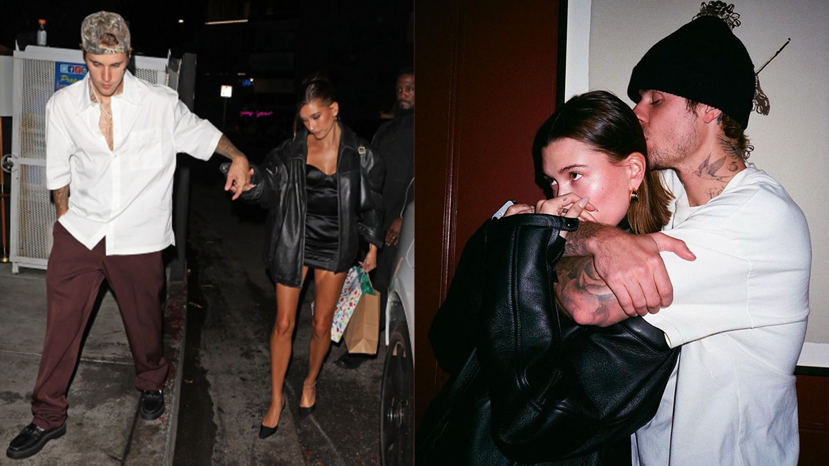 Justin Bieber And Hailey Bieber Keep It Super Stylish For Their Date ...