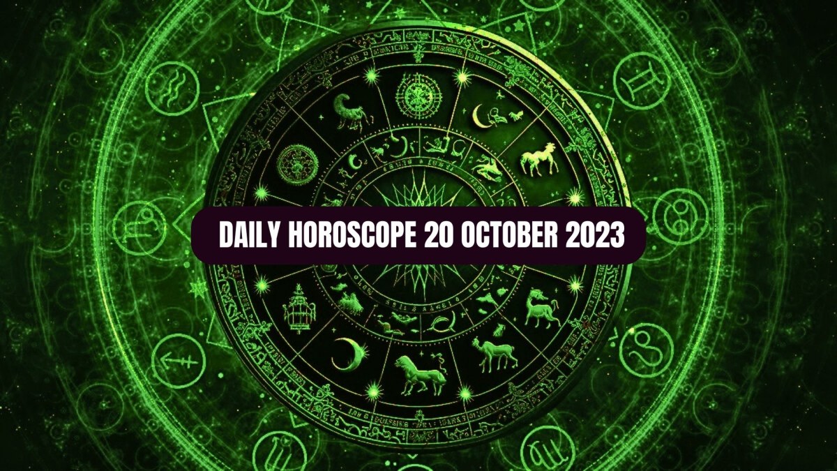 Daily Horoscope, 20 October 2023: Check Today's Horoscope Predictions ...