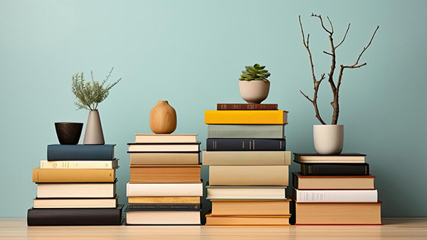 12 Tips To Use Books As Accessory, Learn How To Decorate With The Most ...