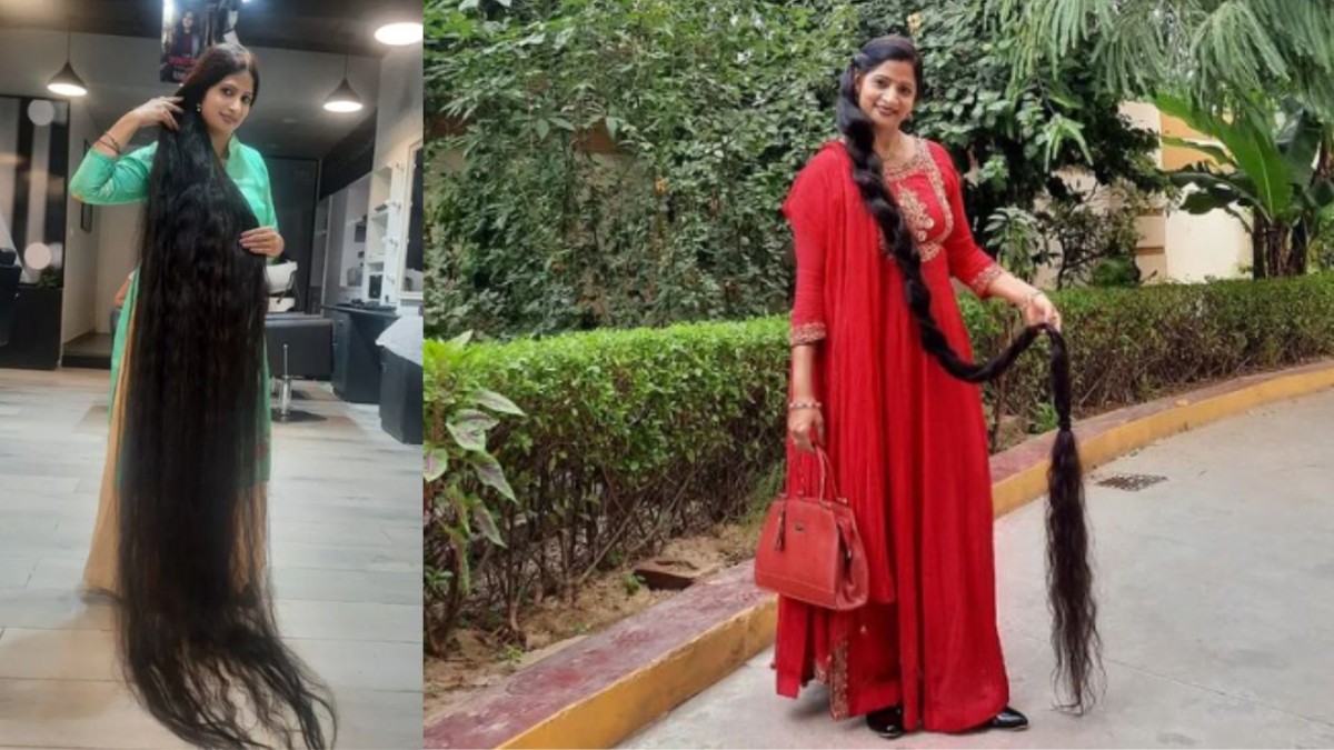 Indian Woman Smita Srivastava Gets Guinness World Record For Longest Hair - Boldsky.com