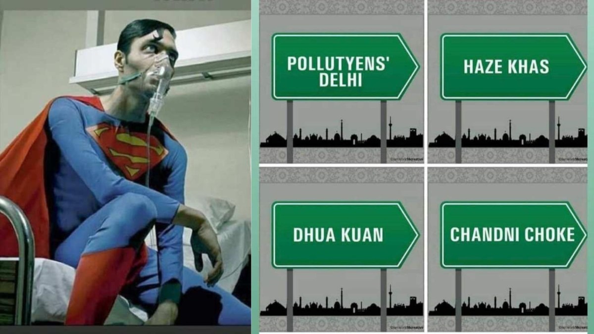 From Zahreeli Hawa To Hazy Lamhe: Delhi Pollution Memes Are Taking Over ...