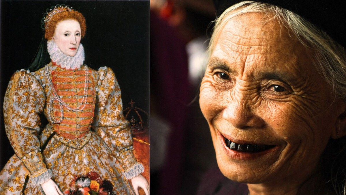 Will You Ever Try Black Teeth Trend? This Elizabethan Luxury Beauty ...