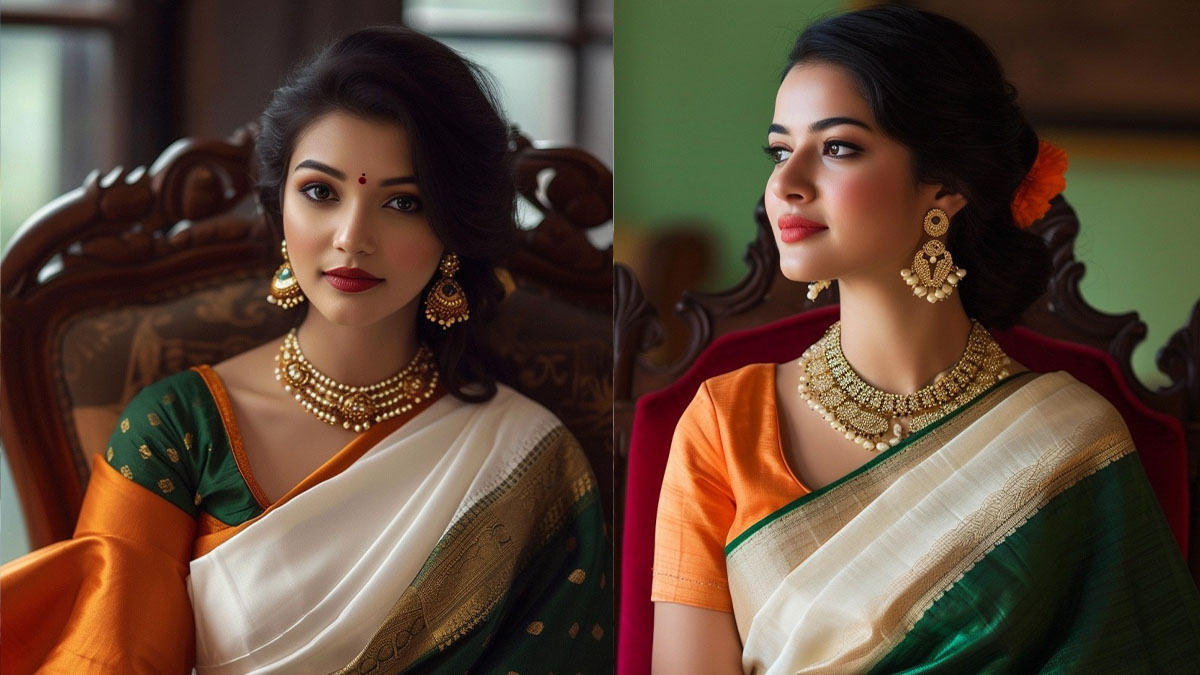 Republic Day 2024: 5 AI Generated Saree Styling Ideas For A Fashionable ...
