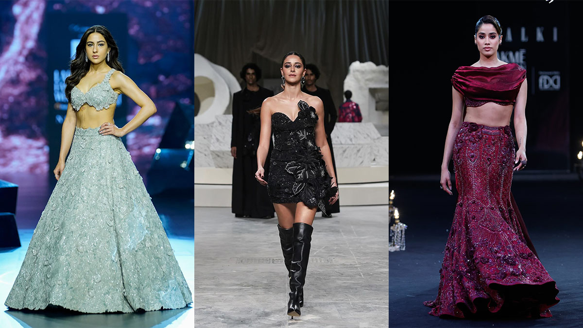 Lakmé Fashion Week 2024: Sara Ali Khan, Janhvi Kapoor, And Ananya ...