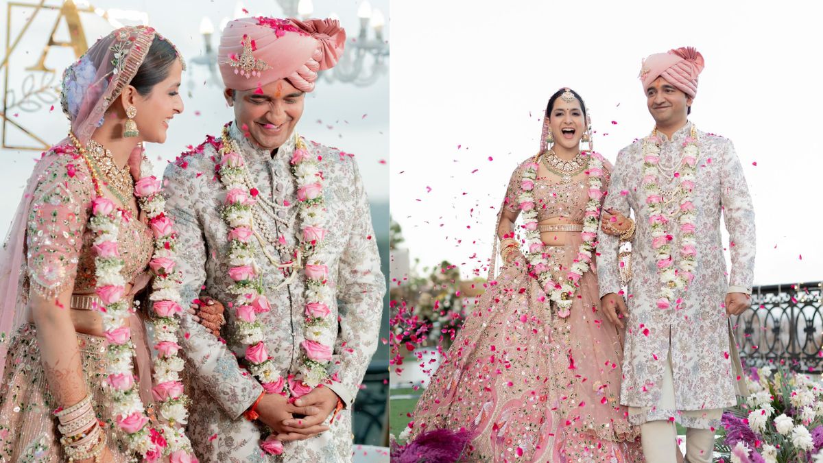 Arushi Sharma-Vaibhav Vishant Wedding, Love Aaj Kal 2 Actor Looks Resplendent In A Pastel Ethnic ...