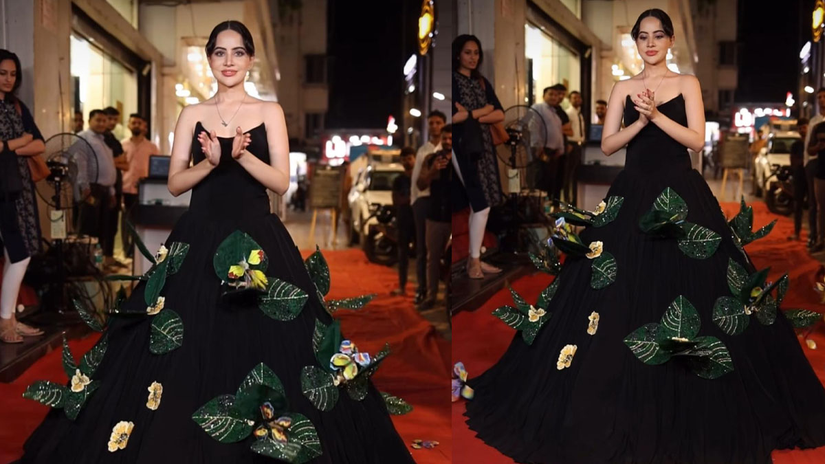 Urfi Javed Sets The Style Trend In 3D Floral Dress, Tips To Experiment ...