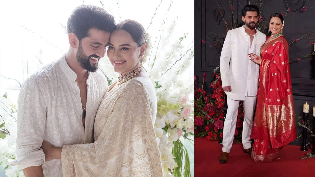 Sonakshi-Zaheer Wedding: Bride Marries In Upcycled Saree, Stuns In ...