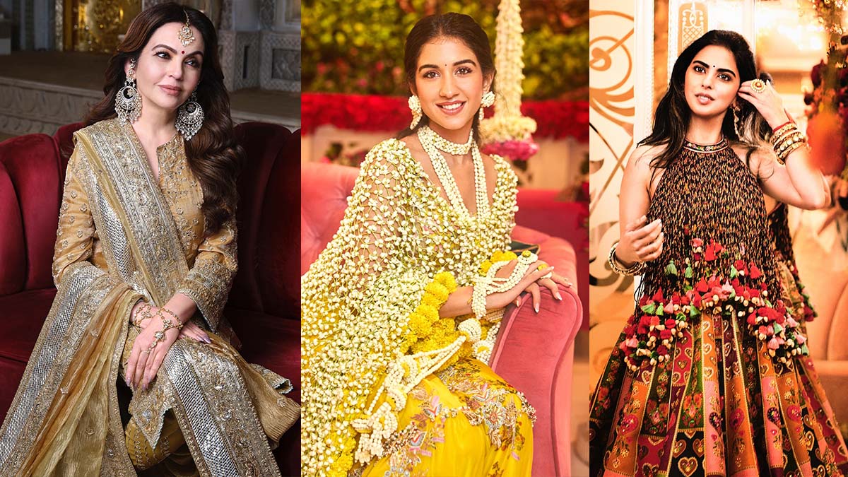 Anant-Radhika Wedding: Floral Dupatta To Boho Avatar, Know Who Wore ...