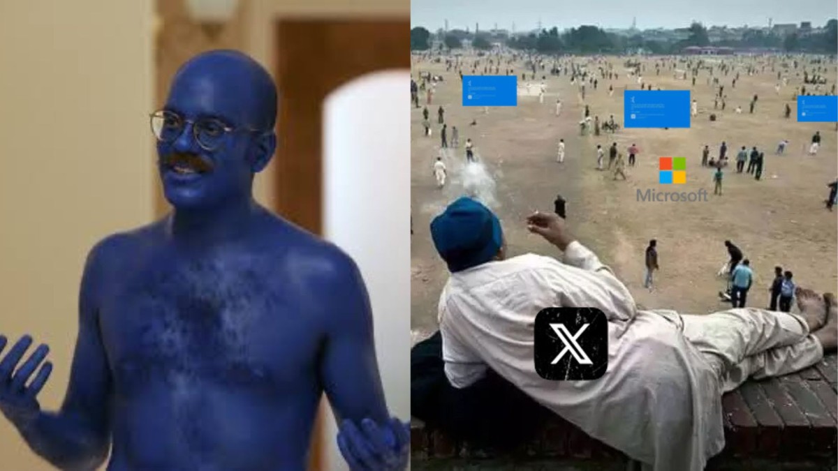 Microsoft Outage Inspires Viral Blue Screen Memes, Even Elon Musk Takes ...