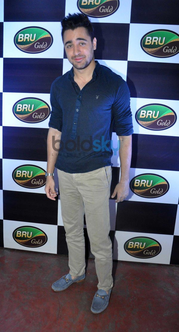 Imran Khan at Bru Gold Coffee Bean contest- Boldsky