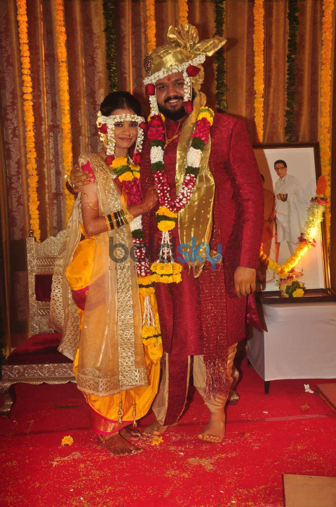 Wedding Of Smita Thackeray Son Rahul Thakre With Aditi Redkar- Boldsky