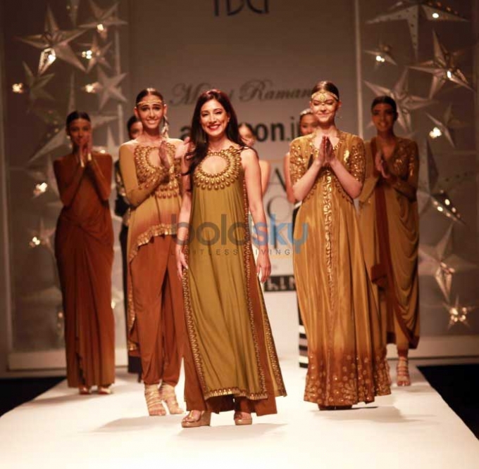 Designer Malini Ramani Collection At AIFW 2016- Boldsky