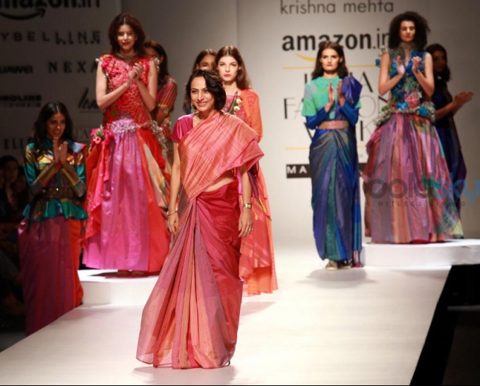Designer Krishna Mehta Collection At AIFW 2016- Boldsky