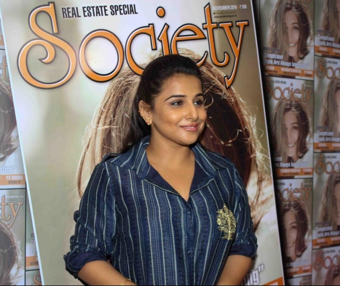 Vidya Balan Unveils Society Magazine- Boldsky