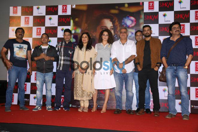 Simran Movie Trailer Launch- Boldsky