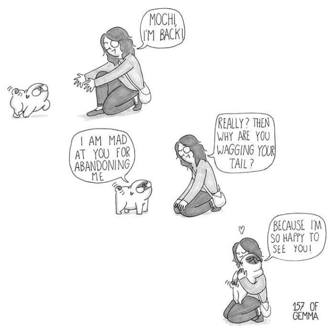 Adorable Comics Of Living With A Dog- Boldsky