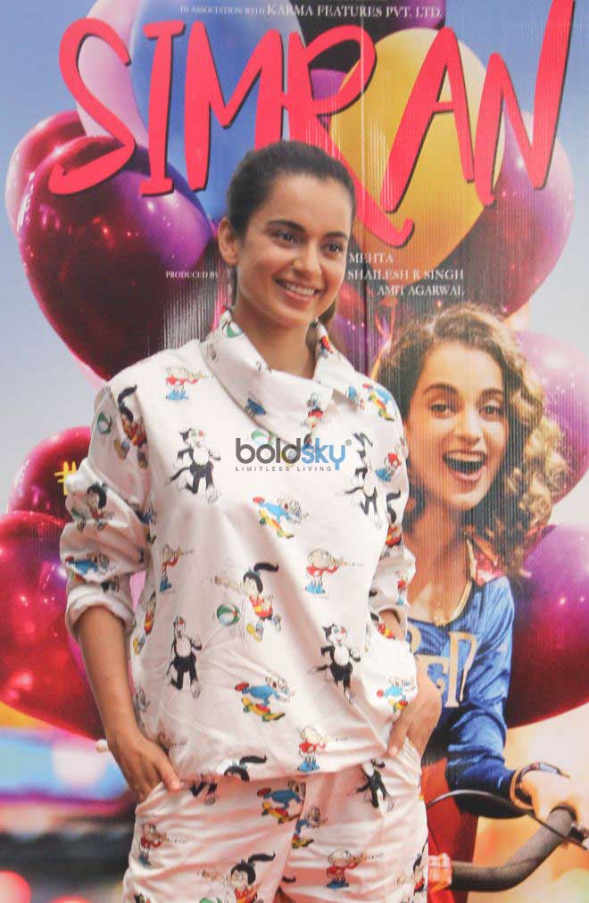 Kangana Ranaut At Simran Movie Song Launch- Boldsky