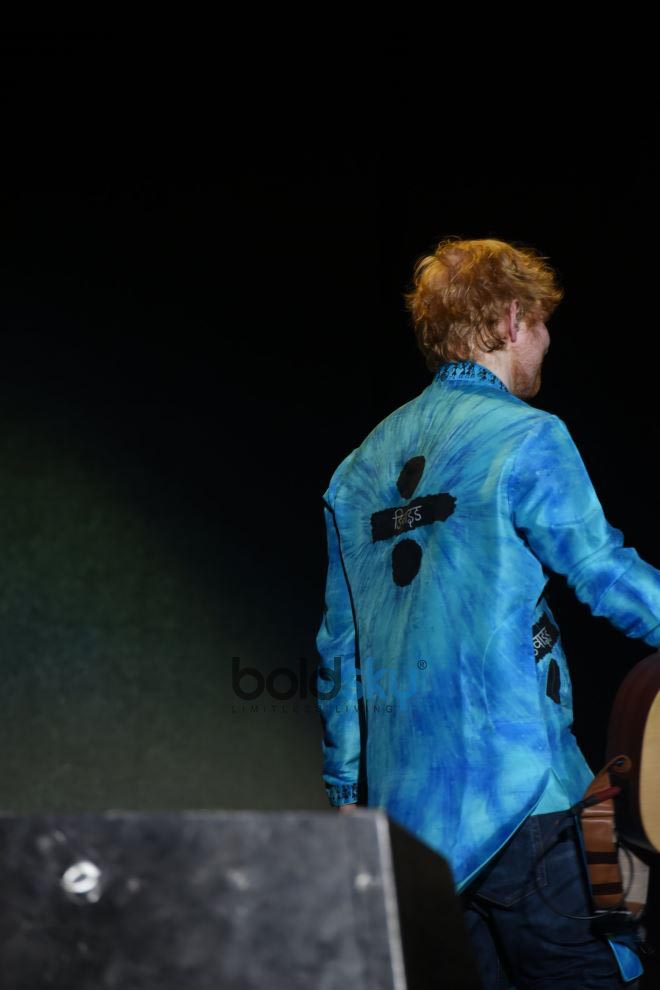 Ed Sheeran Performance In Mumbai- Boldsky