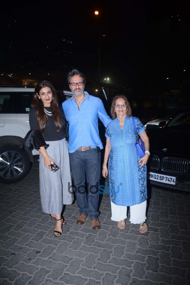 Raveena Tandon With Family Spotted At Nara Thai BKC Bandra- Boldsky