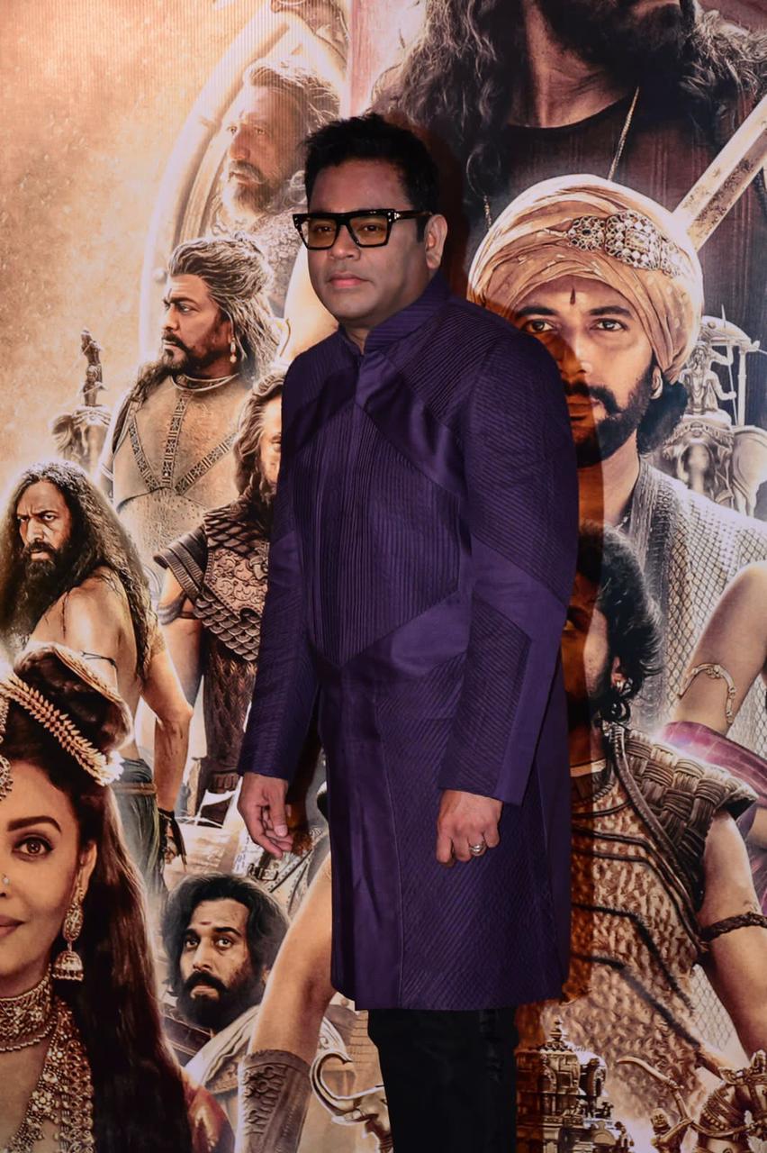 Aishwarya Rai Bachchan, AR Rahman and star cast of PS-1 snapped at ...