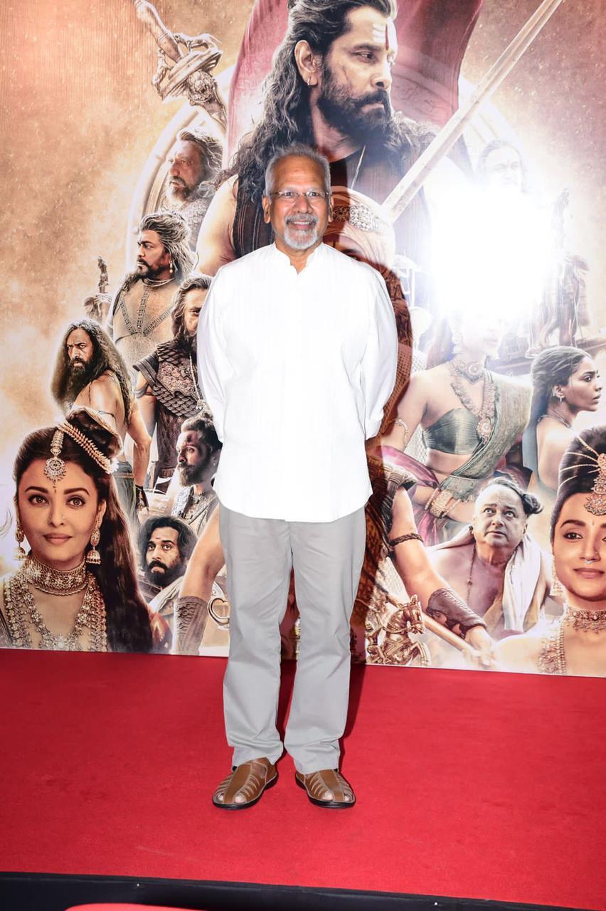 Aishwarya Rai Bachchan, AR Rahman and star cast of PS-1 snapped at ...